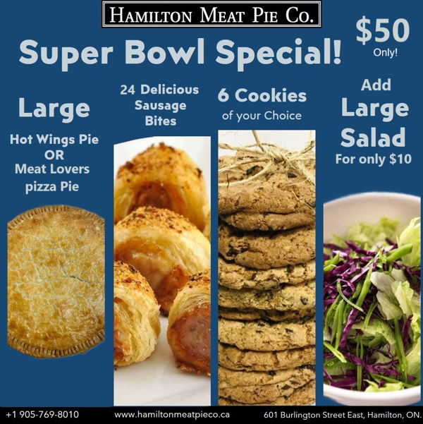 Hamilton's Favourite Meat Pie Shop! | Super Bowl Menu