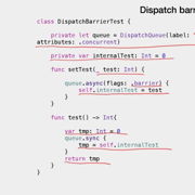 Dispatch barrier — Шаг 1 — Stepik