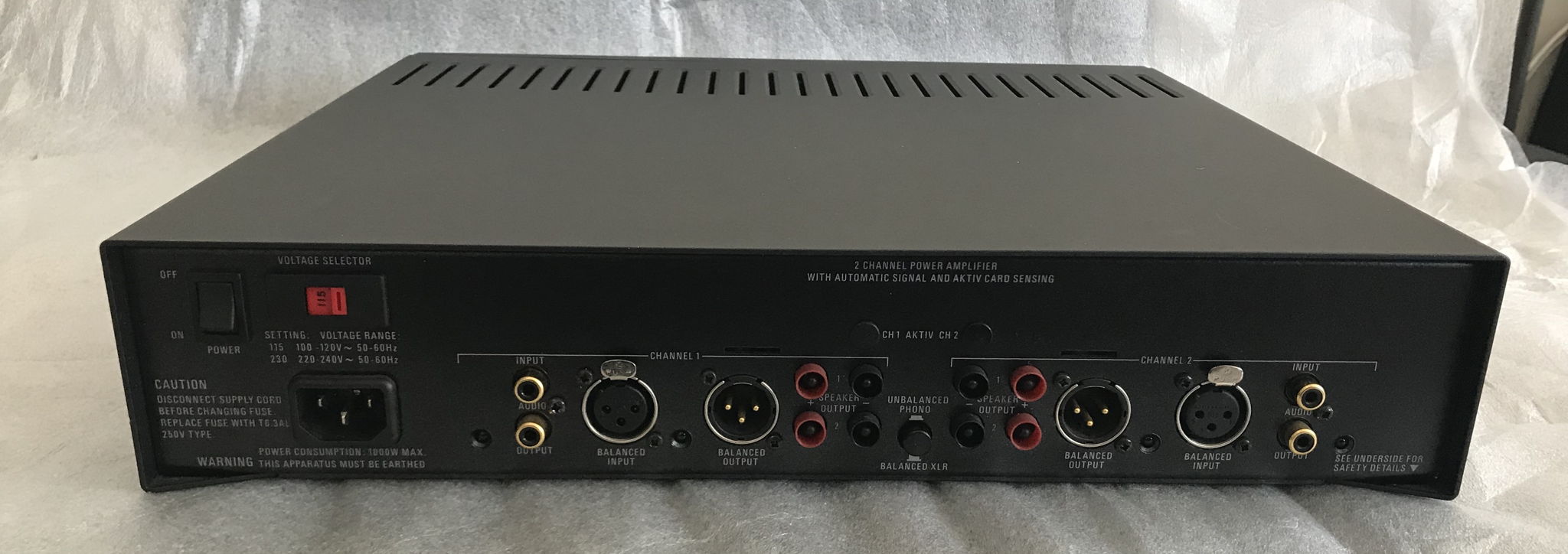 Linn 2250 Amplifier Black - Mint Conditions For Sale | Audiogon