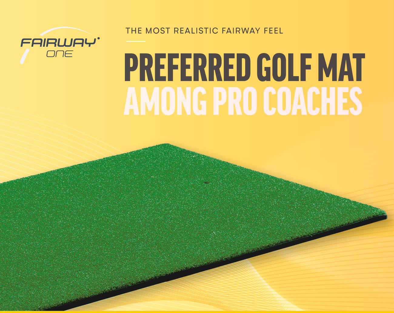 Fairway One Golf Driving Mats – Motivo Golf