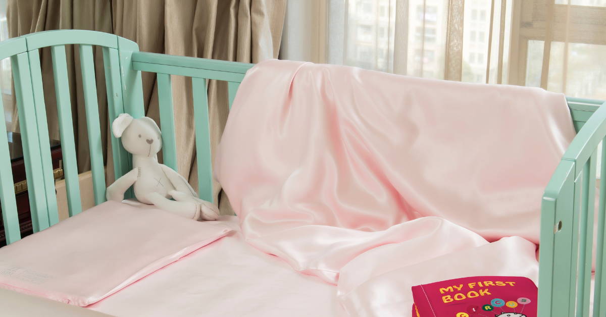 Silk Baby Sheets | Organic Silk Baby Toddler Sheets