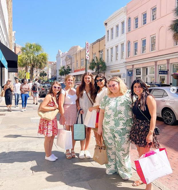 Savannah Shopping With Sip n Shop - Bach Bride