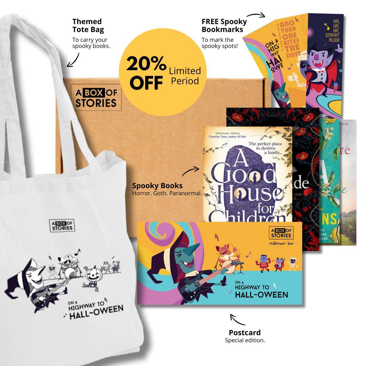Halloween Book Box: Ultimate Spooky Reads from A Box of Stories