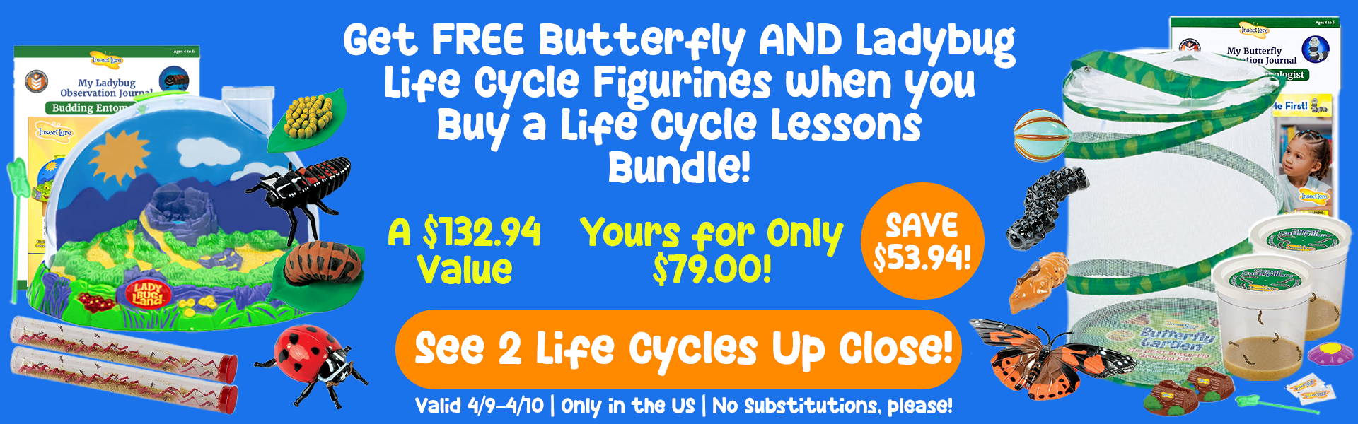 Insect Lore | The World's First Butterfly-By-Mail Company