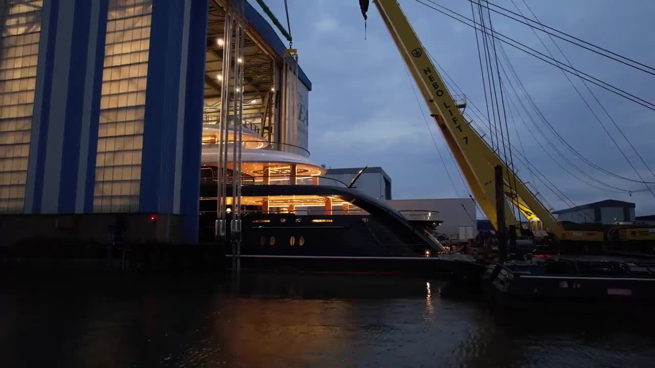 Feadship Launches 118m Project 1010 | Superyachts.com