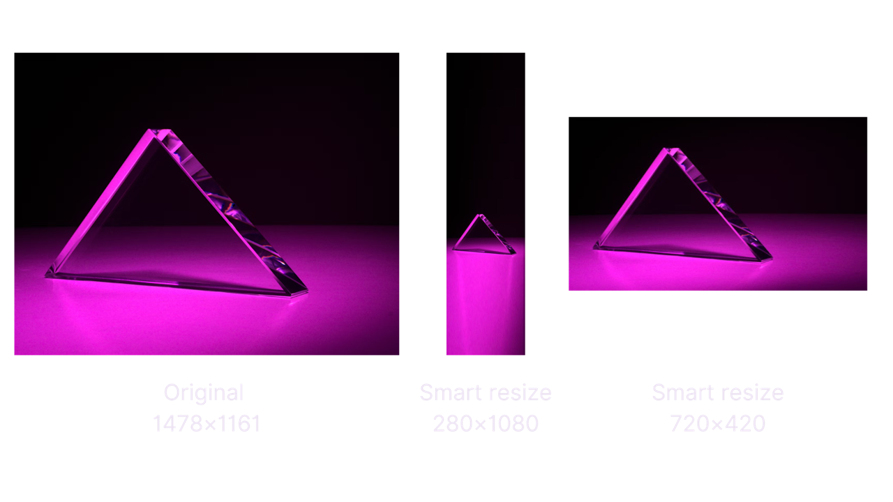 Uploadcare Smart Resize: AI-powered image size adjustment without distortion | Uploadcare