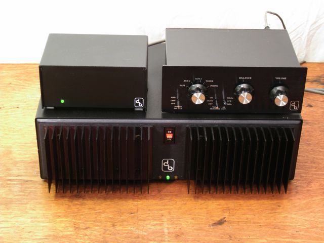 DB Systems AMP AND PREAMP DB-6 amp and DB1... For Sale | Audiogon