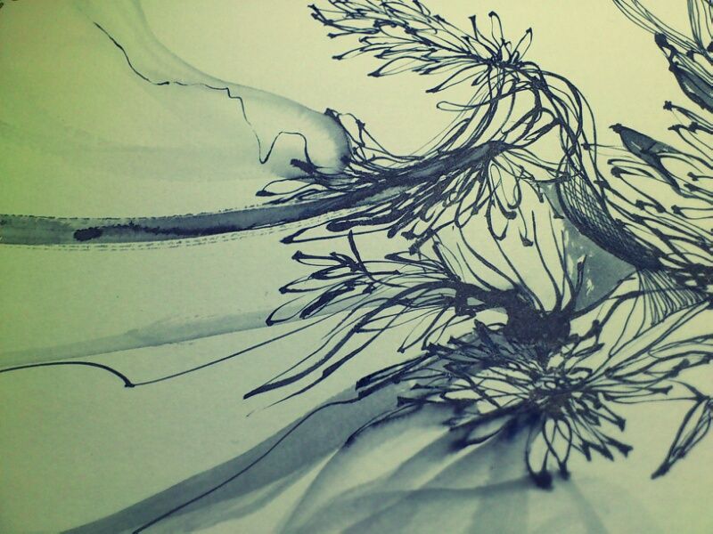 improvised drawing | からみほぐし研究所 | AWRD
