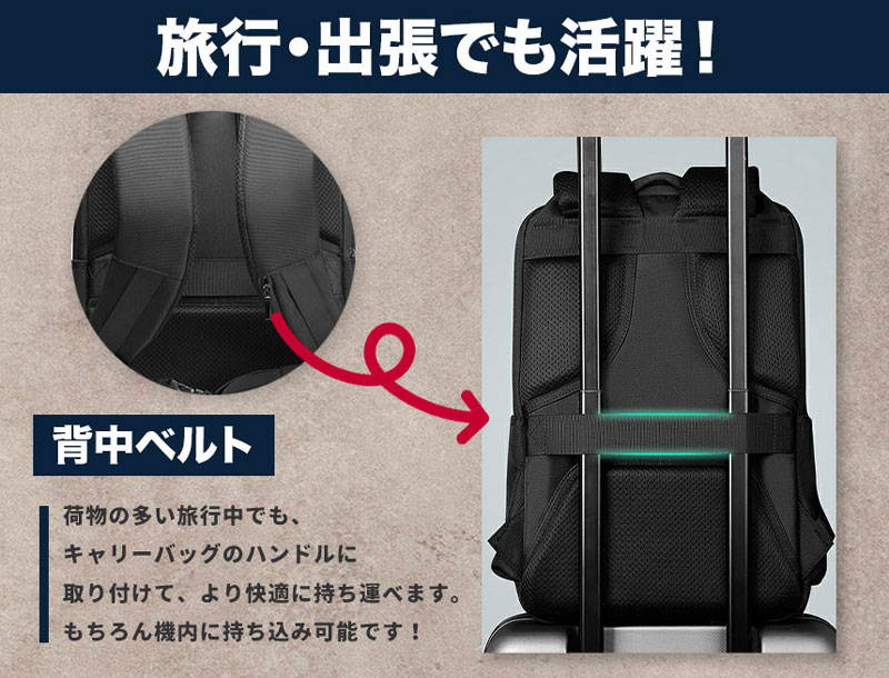 NAPLES BACKPACK - ナポリ ビジネスリュック - Broderik