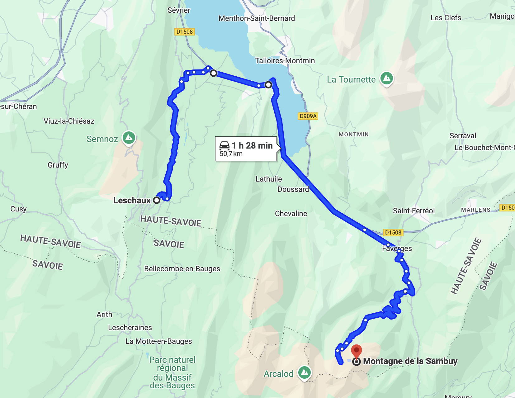 itinéraires et spots pour 3 jours au lac d'Annecy en van aménagé ...
