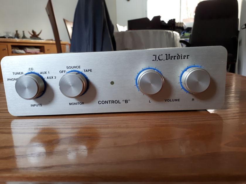 JC Verdier Control B Superb tube preamp wi... For Sale | Audiogon