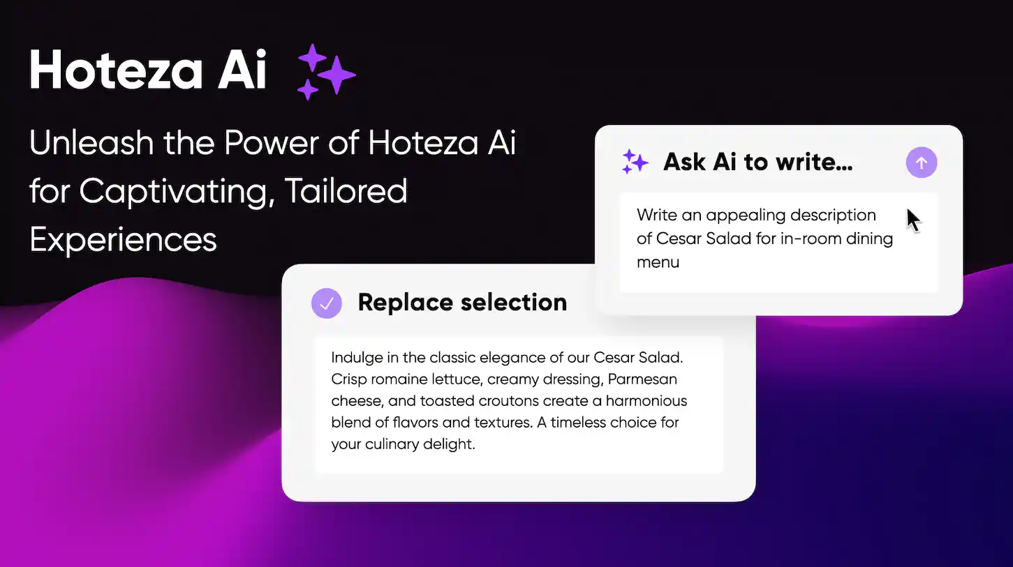 Hoteza AI: Unleash the Power of AI for Captivating, Tailored Experiences