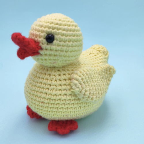 Easy RUBBER DUCK Crochet Pattern PDF - Amigurumi Duck, Crochet Rubber ...