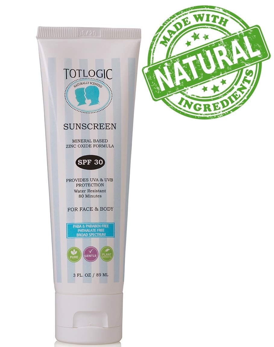 TotLogic Natural Mineral Sunscreen SPF 30 vs Banana Boat Ultra Sport ...