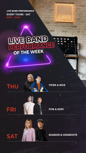 Weekly Live Band Performance