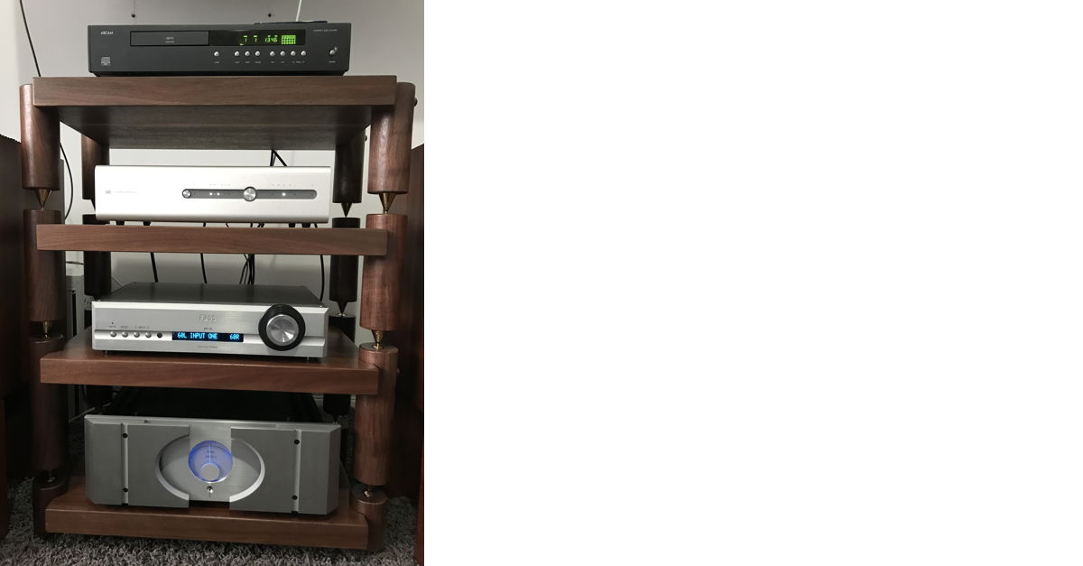 Timbernation- 4 Shelf Walnut Stack Rack wi... For Sale | Audiogon