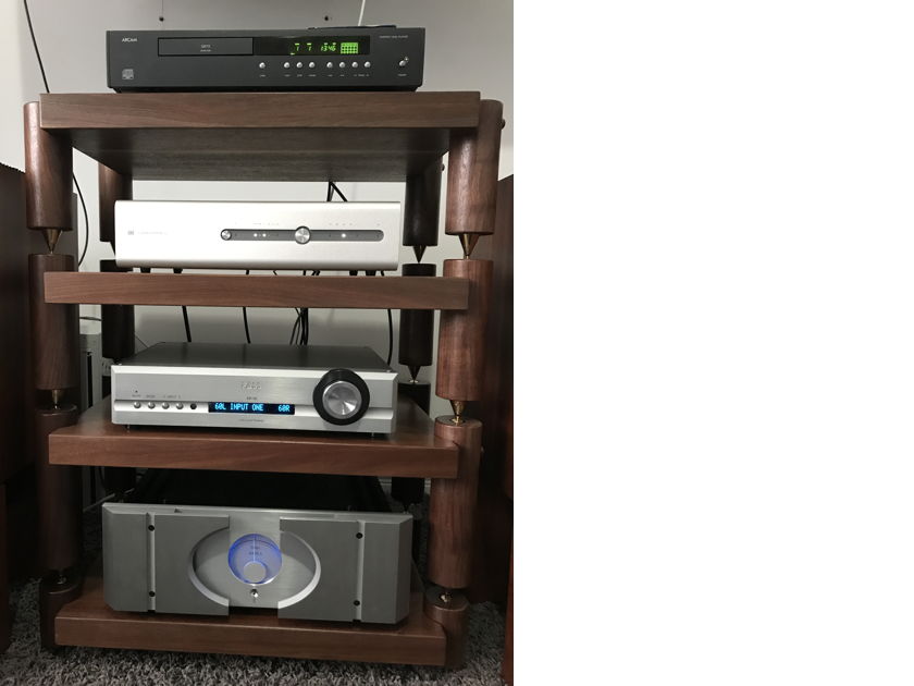 Timbernation- 4 Shelf Walnut Stack Rack wi... For Sale | Audiogon