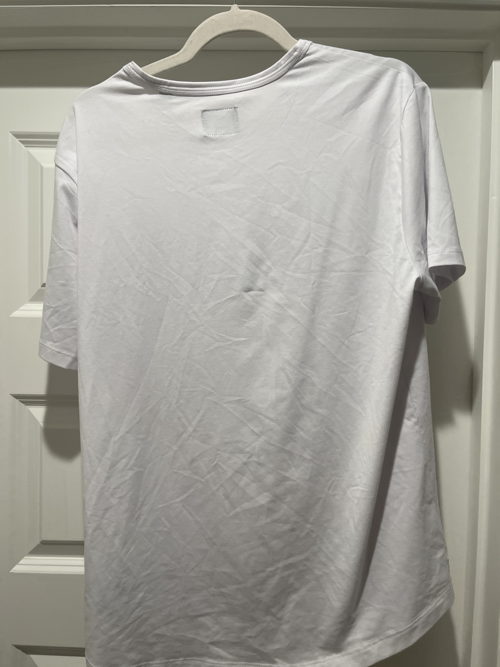 AO Universal Curve-Hem Tee | White Classic-fit PYCA Pro® - $24.00 | The ...