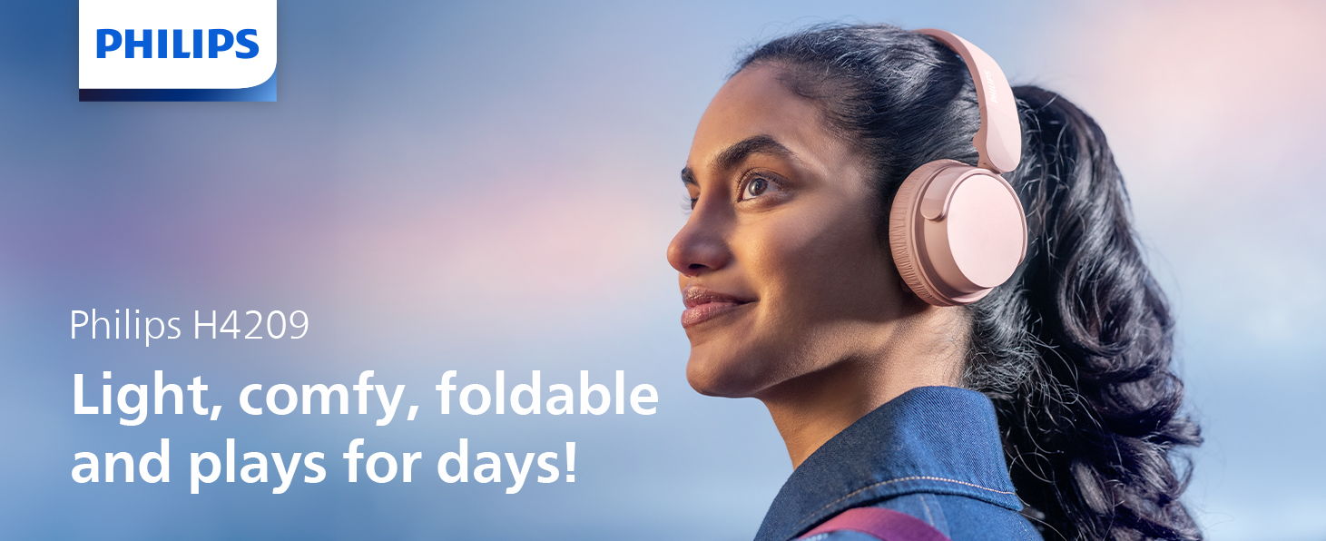 Philips TAH4209 On-Ear Headphone PINK - HiFi Corporation