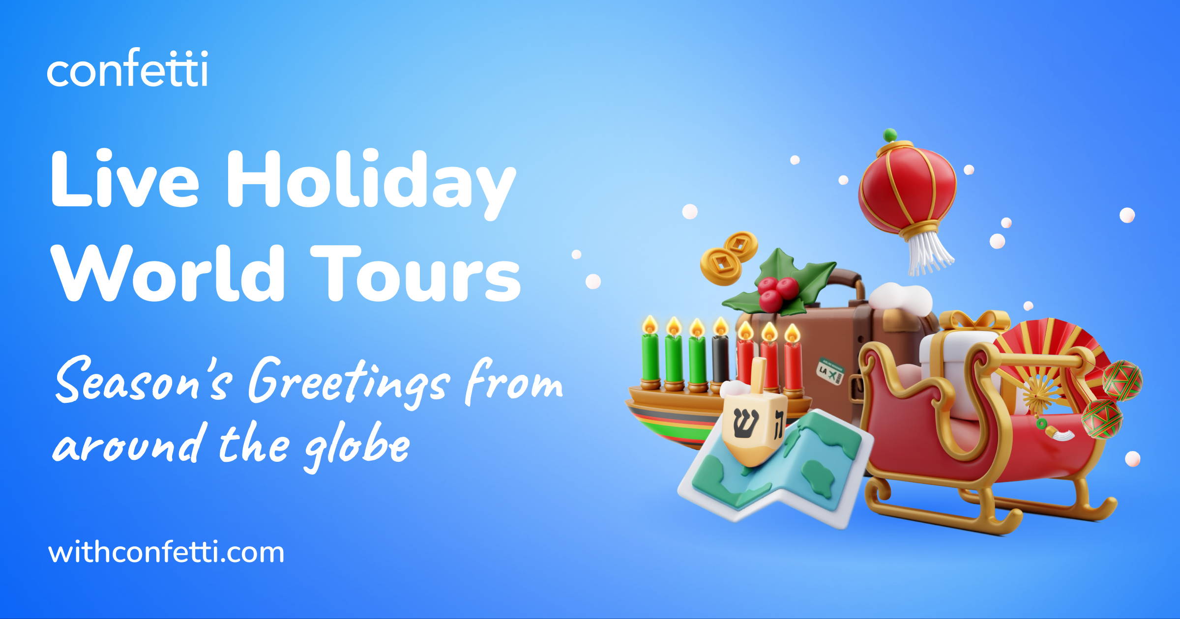 Confetti 🎉 | Virtual Live City Tours