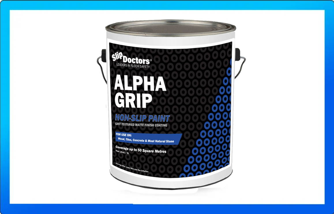 Anti-Slip Paint for Slippery Floors and Stairs