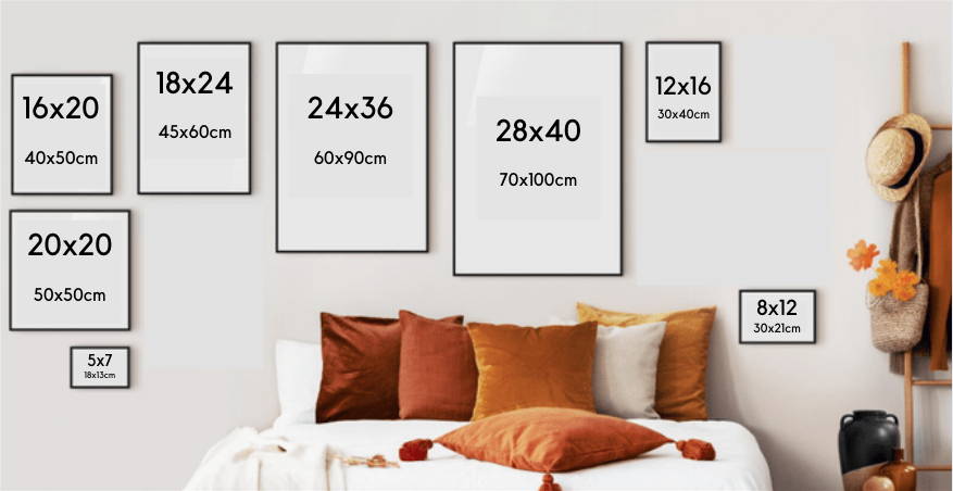 Use our handy chart below to choose your desired dimension. Still ...