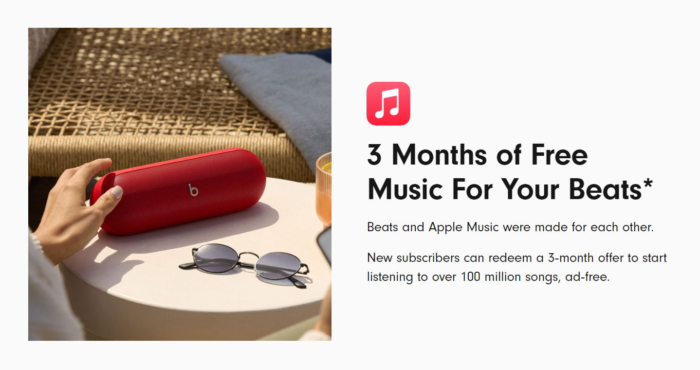 Apple Beats Pill Matte Black