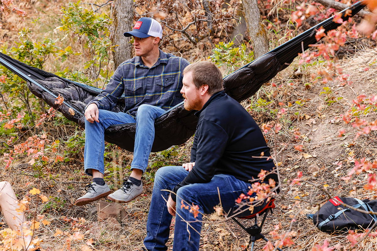 The Evolution Hammock—Down or Synthetic – GrandTrunk
