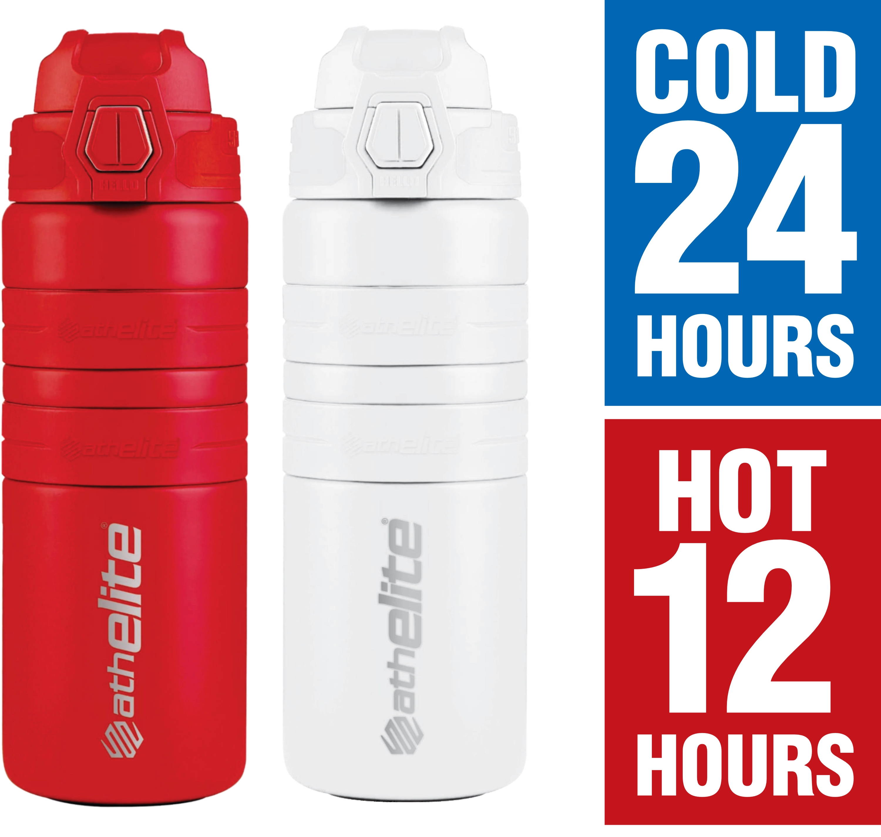 ATHELITE REHYDR8 UNLEASH QUAD-CORE VACUUM INSULATED BOTTLE