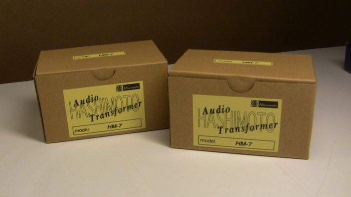 HASHIMOTO HM-7 Moving coil step up transf... For Sale | Audiogon