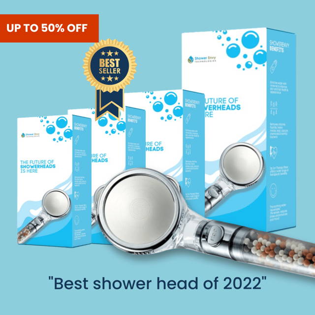 Effective Shower Head with Mineral Filter – ShowerEnvy
