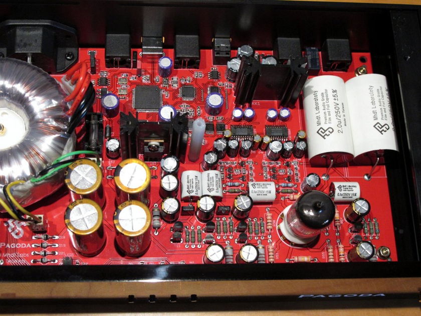 MHDT Laboratory Pagoda DAC NOS R2R Tube Buffered PCM1704 | DA ...