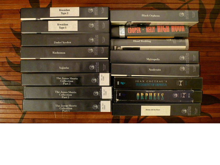 JANUS FILM COLLECTION - with PUBLIC PERFOR... For Sale | Audiogon