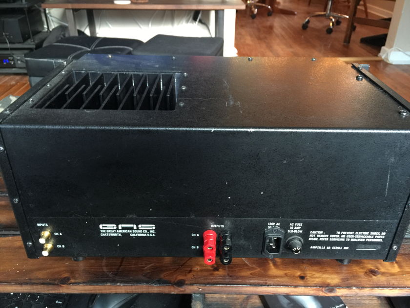 GAS Ampzilla mkII fully restored and jfet upgrade by Mike Bettinger ...