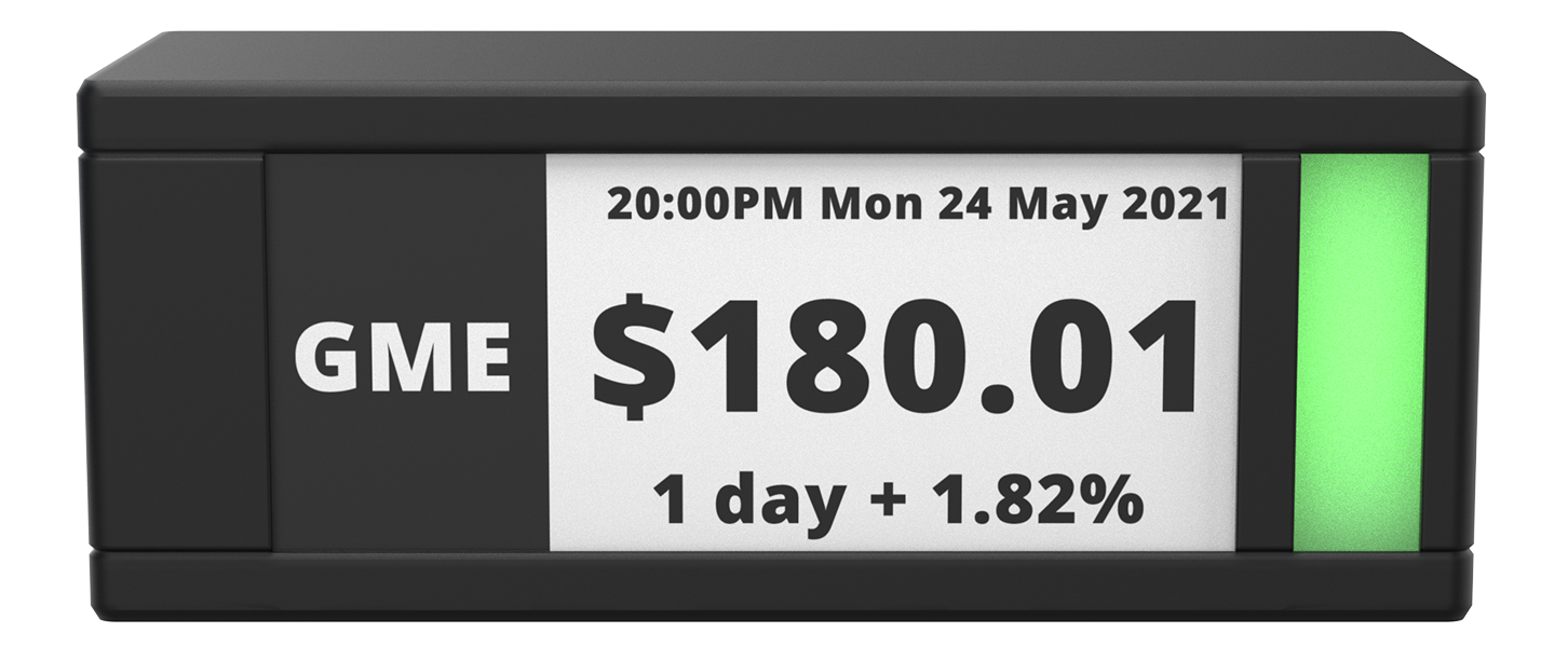 stock tickers for your table – Tickrmeter