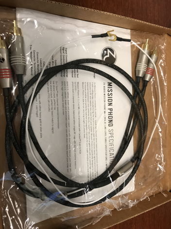 Zu Audio MIssion Phono Cable For Sale | Audiogon