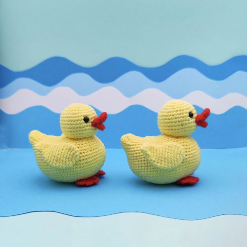Easy RUBBER DUCK Crochet Pattern PDF - Amigurumi Duck, Crochet Rubber ...