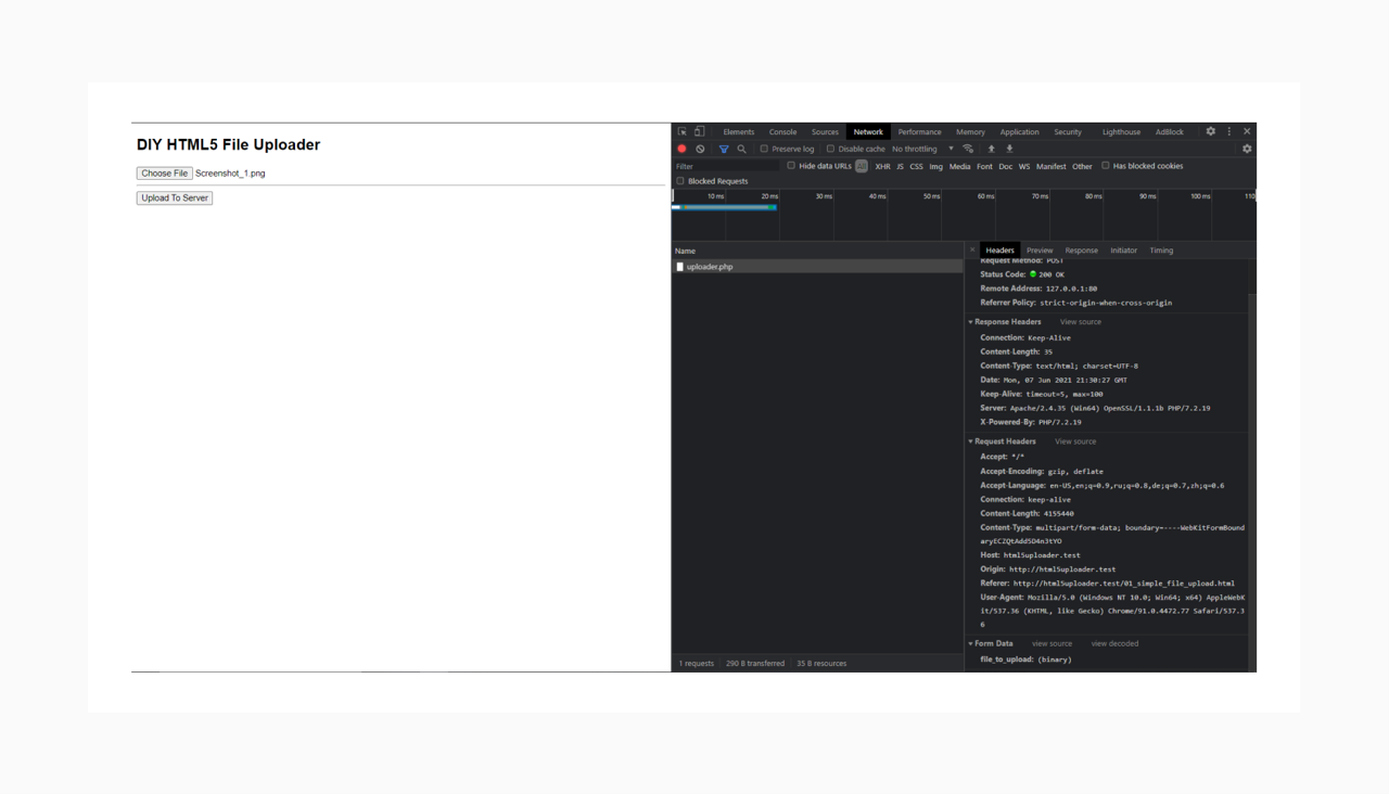 Developing an HTML5 file uploader with a PHP back end | Uploadcare