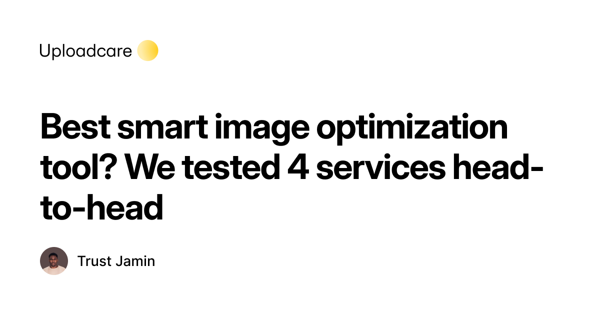 Best smart image optimization tool: We tested four services head-to ...