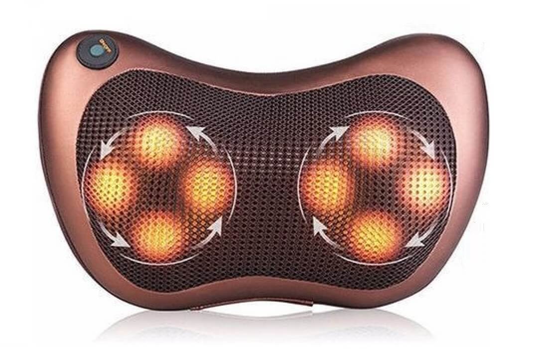 Back and Neck Massager, Pillow Shiatsu Kneading Neck Massage – YRTO