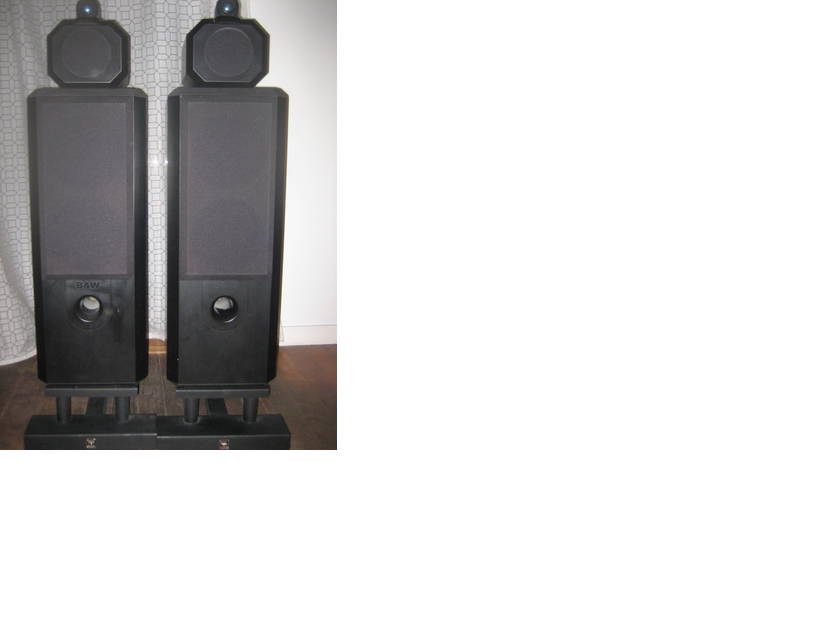 B&W 802 Matrix S3 black with sound anchor ... For Sale | Audiogon