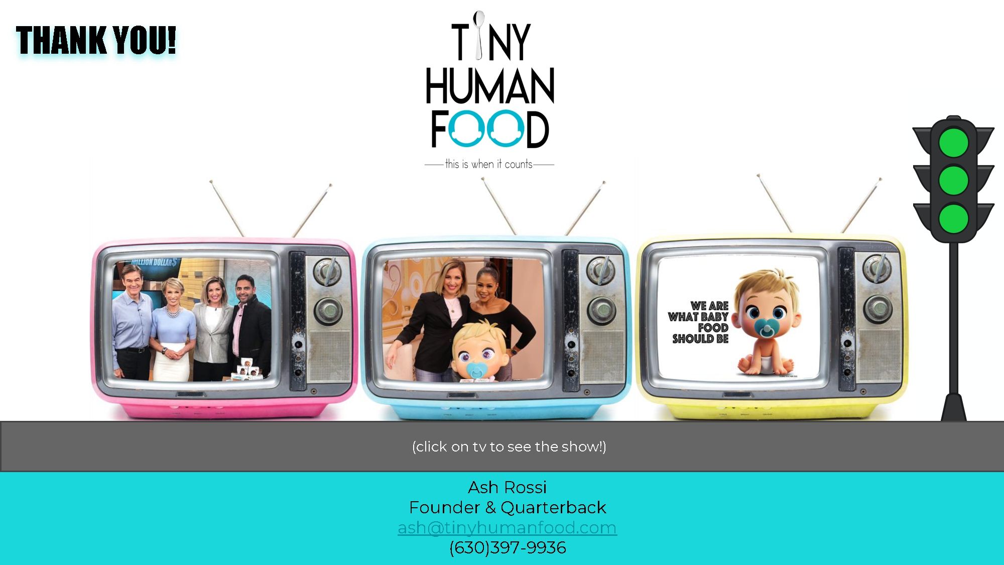 Invest in Tiny Human Food®: Award-winning baby food that you can ...