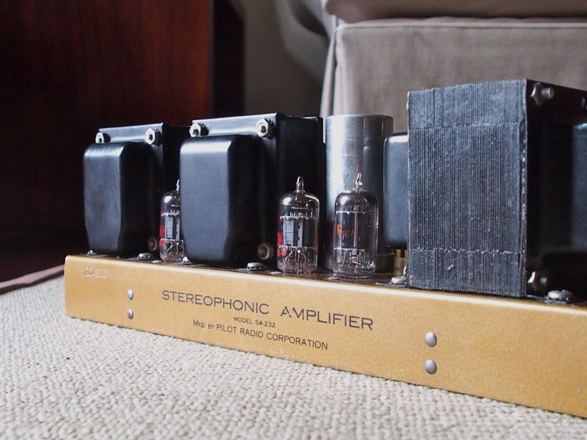 Pilot SA-232 EL84 Vintage Tube Amp Upgraded For Sale | Audiogon
