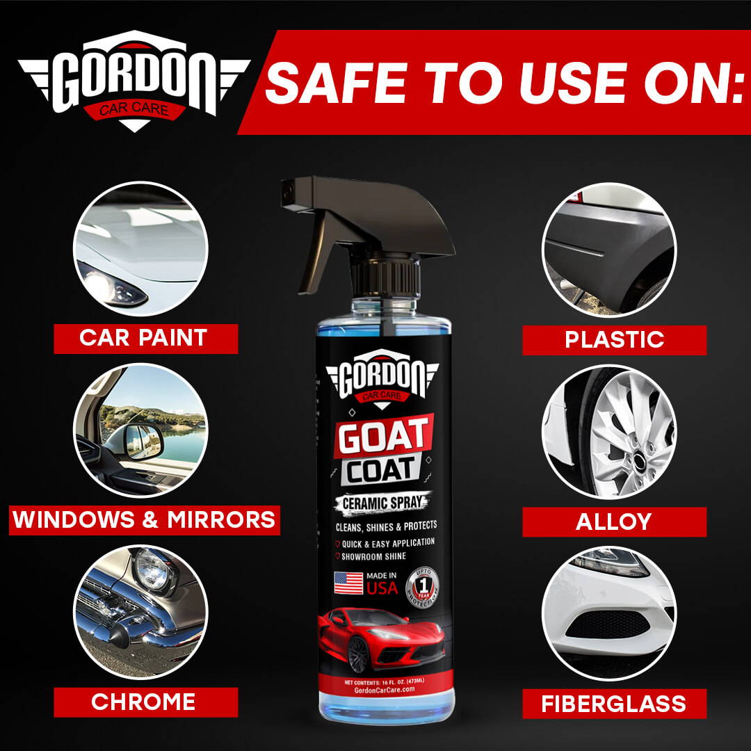 GOAT Coat™ Ceramic Spray by GORDON Car Care – Gordon Car Care