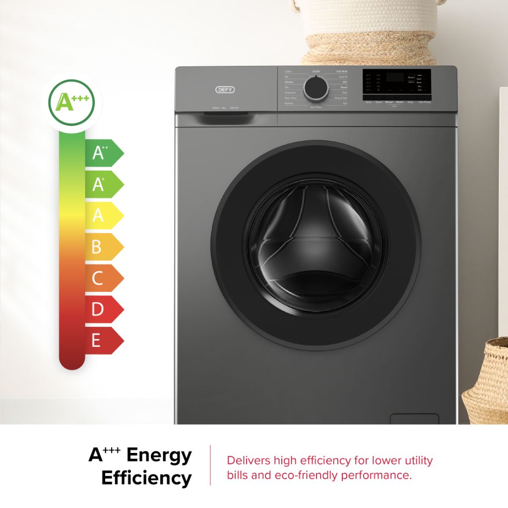 Defy 6kg Front Loader Grey DAW392 - HiFiCorp