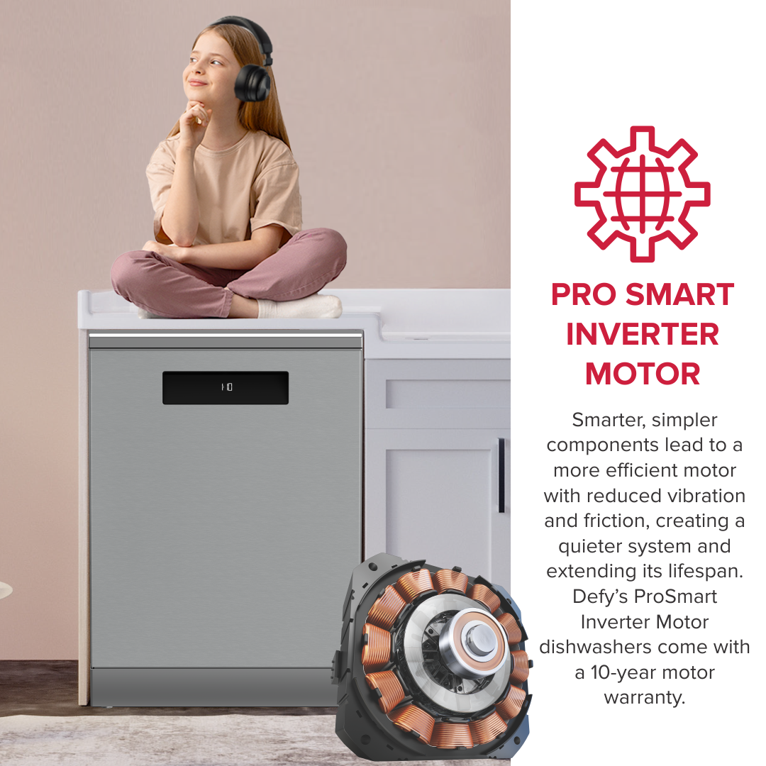 Defy 15 Place Cornerwash Dishwasher Inox DDW366