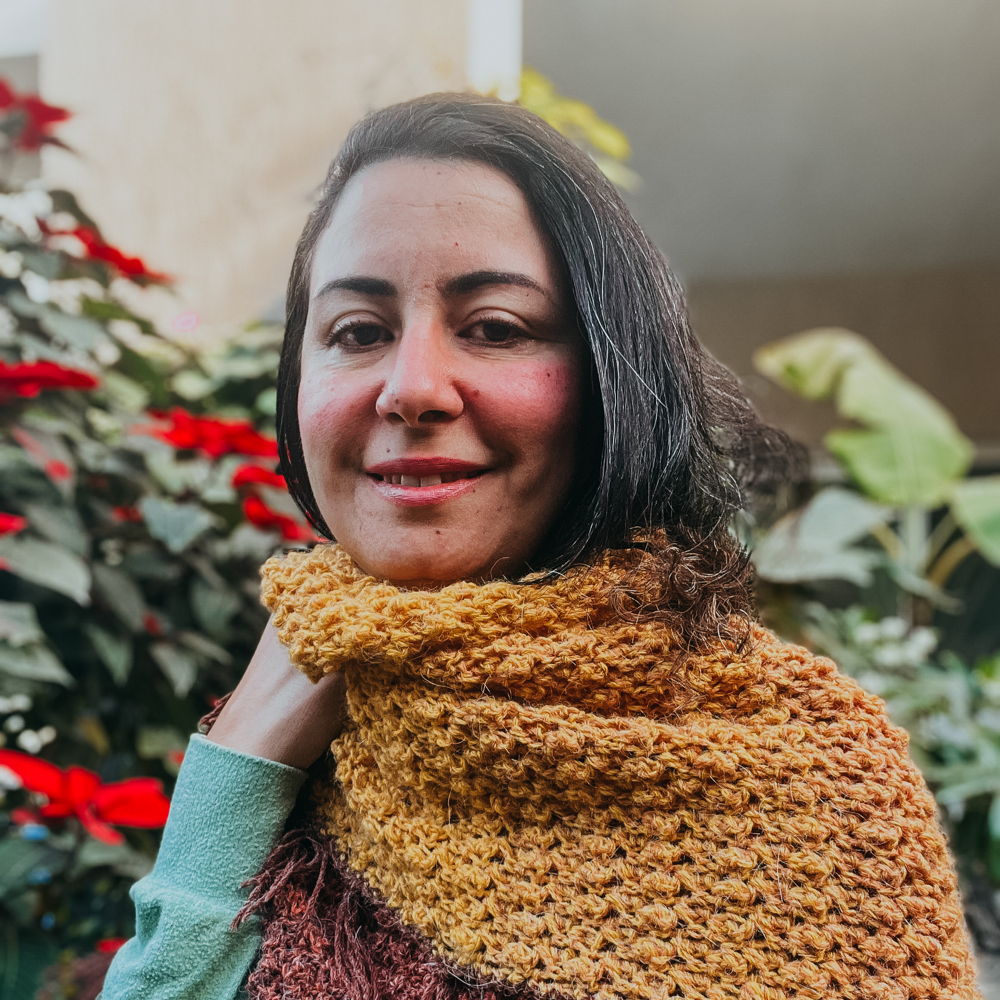 Easy Shawl Crochet Pattern Mini Acorn Shawl