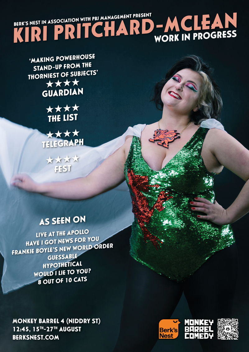 Kiri Pritchard-McLean: Work in Progress - Comedy Poster Awards 2023