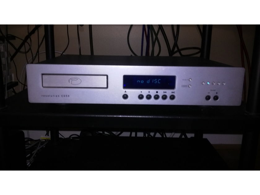 Resolution Audio CD-50 Balanced cd player For Sale | Audiogon