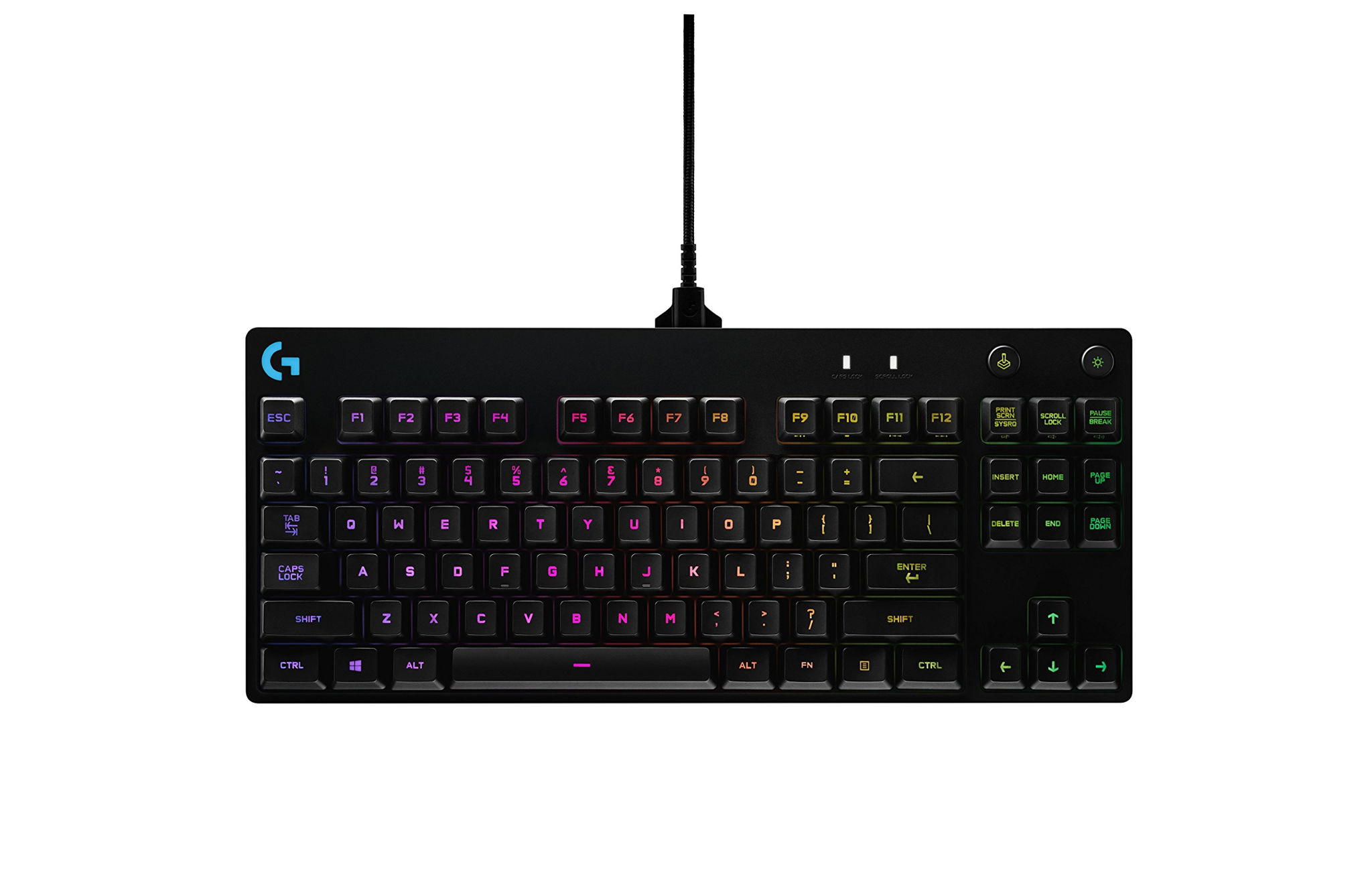 Logitech G Pro Keyboard Series (2017) vs Corsair K63 Wired (2017) - Slant